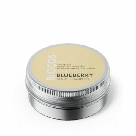 BIOCOS academy Blueberry Shampoo Bar Tahke šampoon 90g